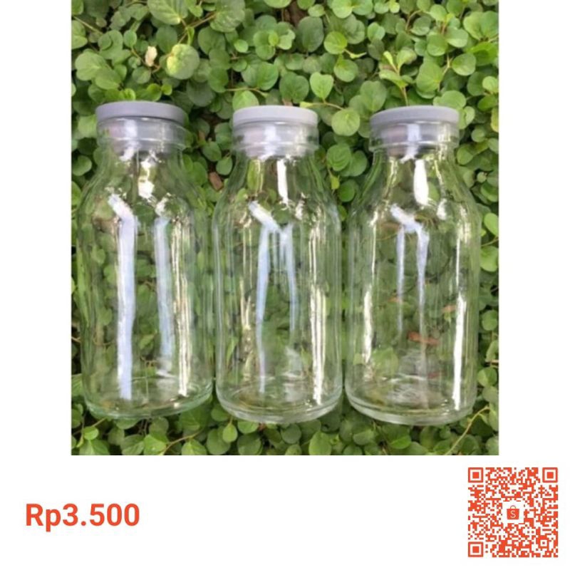 Jual Botol kaca 100ml, botol kaca 100ml tebal free bubble wrap | Shopee ...