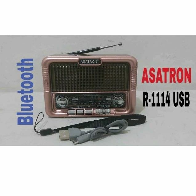 Jual Radio Asatron Multimedia R 1114 Usb Radio Klasik Jadul bluetooth ...