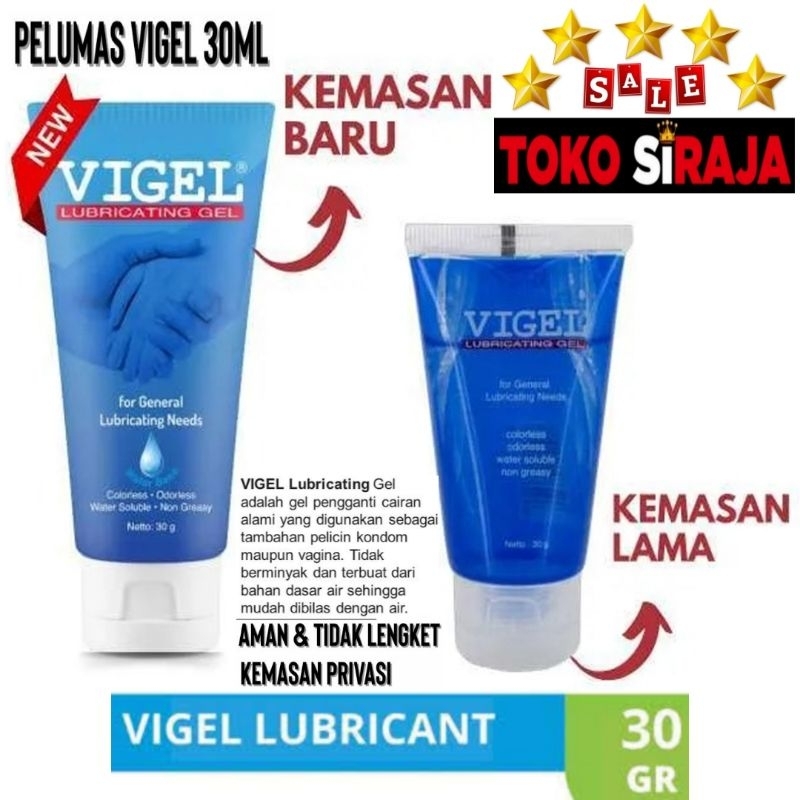 Jual VIGEL LUBRICATING GEL 30 GRAM / PELUMAS DEWASA VIGEL 30 G | Shopee ...