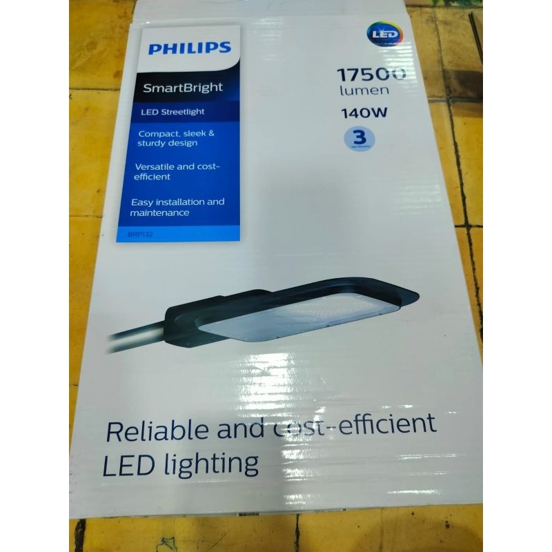 Jual LAMPU JALAN PJU BRP 132 140WATT 140W 5700K MERK PHILIPS | Shopee ...