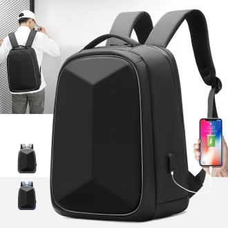 Jual Tas Ransel Laptop UB407 Travel New Stylish Smart Hard Shell EVA ...