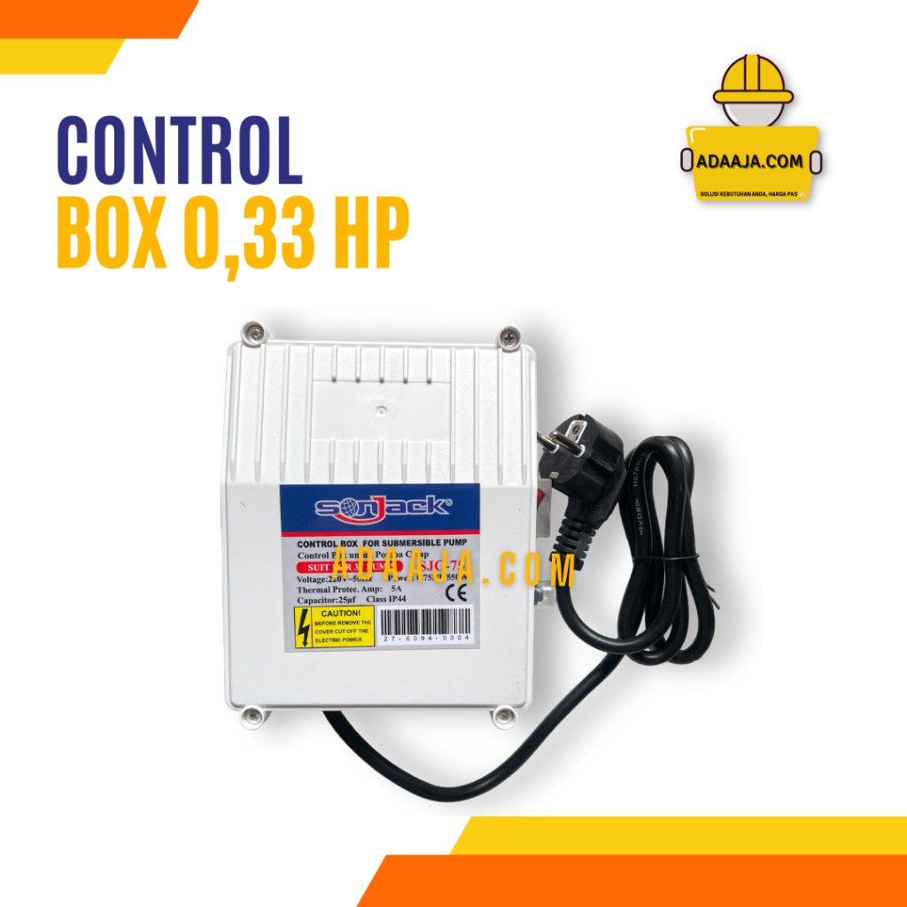 Jual Control Box Pompa Celup 0.33 HP Pompa Satelit Submersible Pump ...