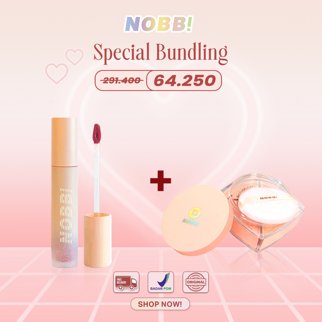 Jual (Bundling) NOBB! - Four Color Loose Powder Translucent Setting ...