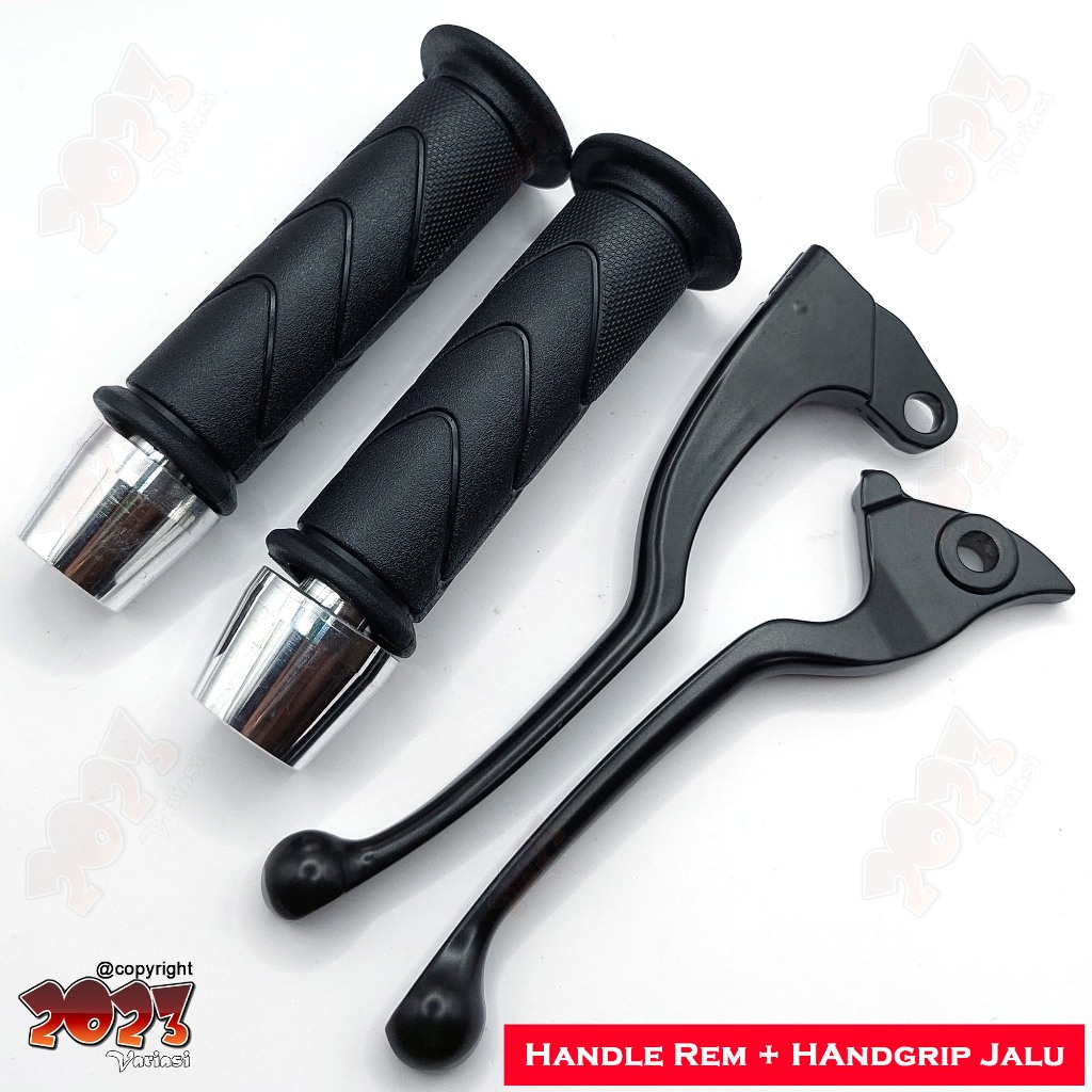 Jual handle rem mio kiri kanan model standar 1set handgrip jalu ...