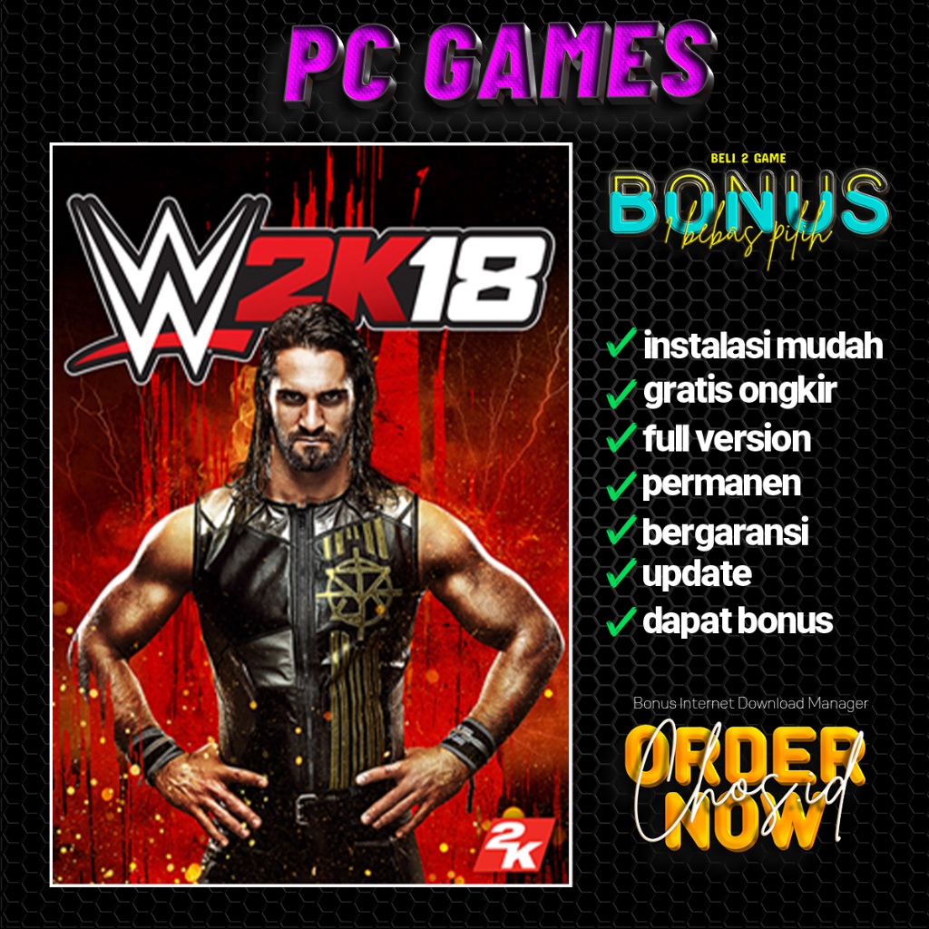 Jual WWE 2K18 | Game PC - Laptop | Shopee Indonesia