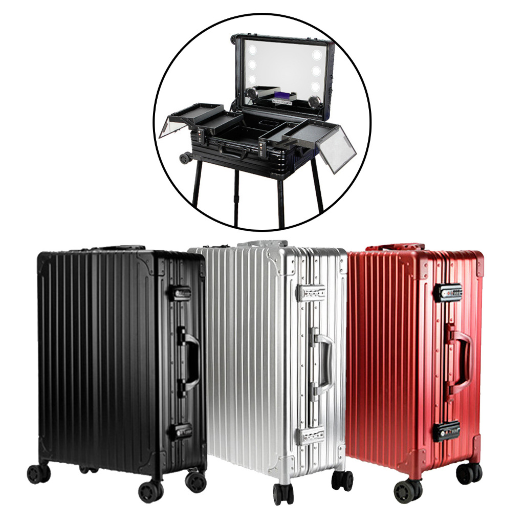 Jual Roaming Koper Make Up Artist (MUA) Beauty Case Full Aluminium ...