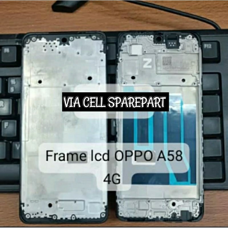 Jual Frame Tulang Lcd Tatakan / Dudukan Lcd Oppo A58 4G | Shopee Indonesia