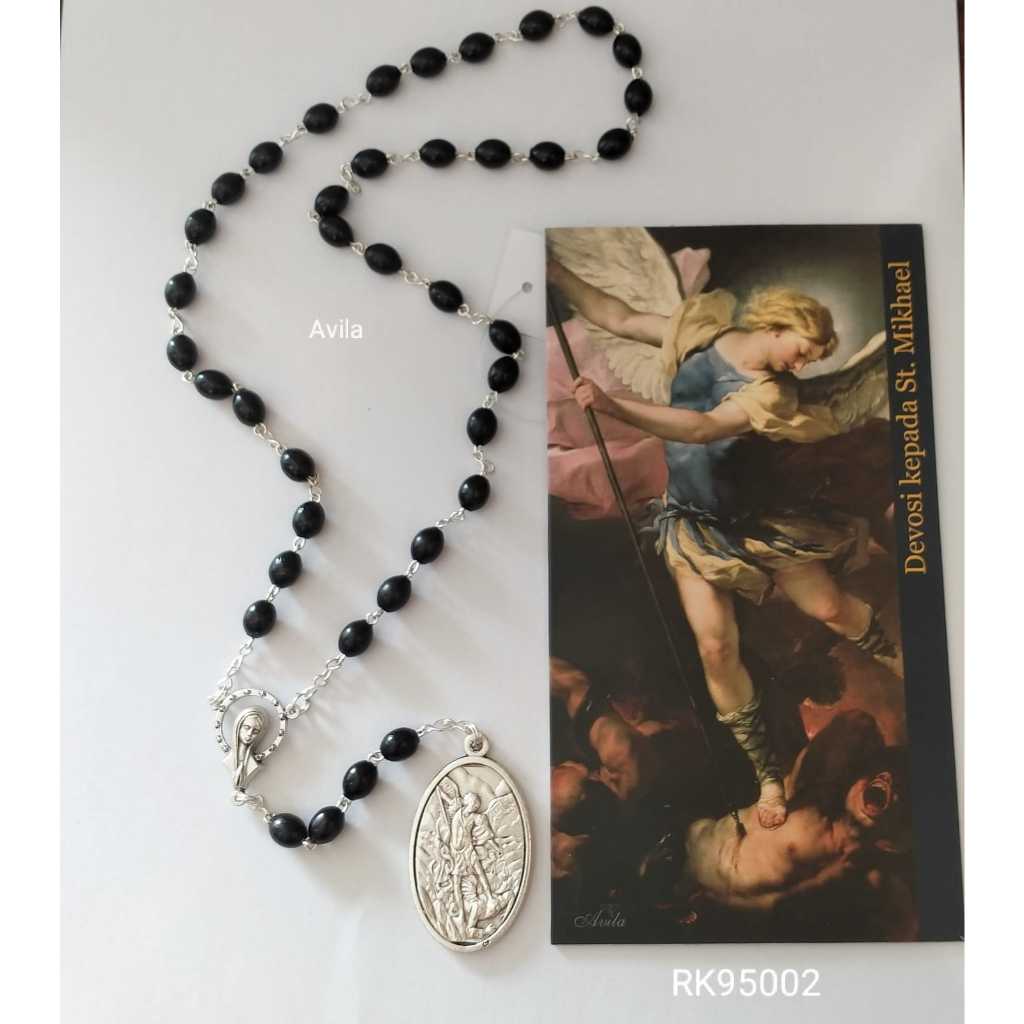 Jual Kaplet Doa St Michael Kayu 8mm Italy Devosi Katolik | Shopee Indonesia