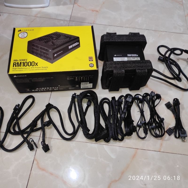 Jual Power supply PSU Corsair RMx series RM 1000X garansi resmi 2031 ...