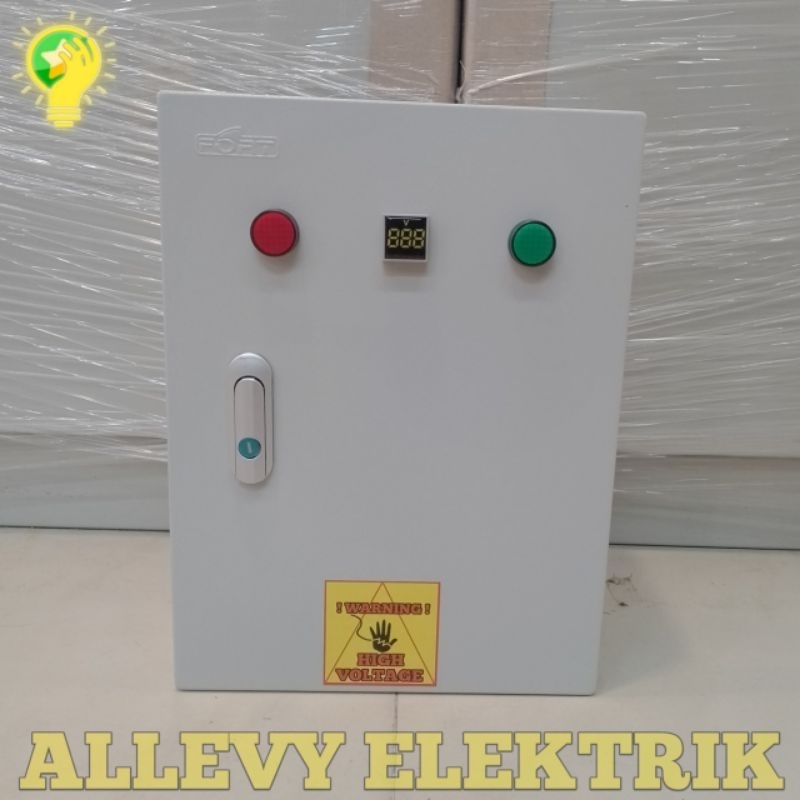 Jual BOX PANEL INDOOR 30X40X20 PLAT 1MM + PILOT LAMP + PILOT LAMP ...
