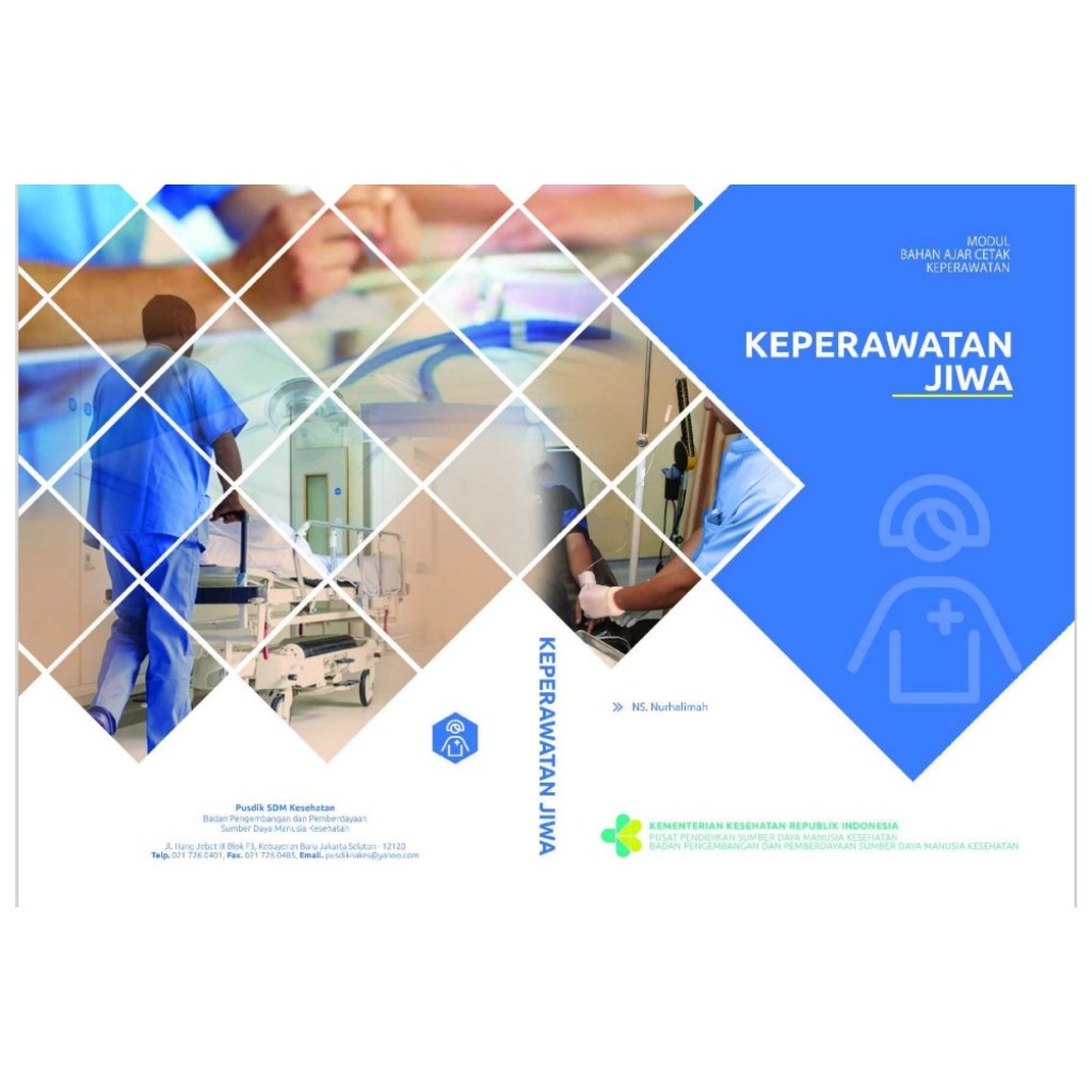 Jual Modul Bahan Ajar Cetak Keperawatan - Keperawatan Jiwa - NS. Nurhalimah - NR | Shopee Indonesia