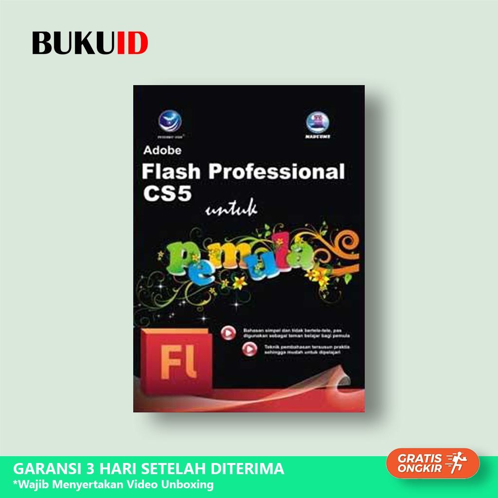 Jual Buku Adobe Flash Profesional CS5 untuk Pemula - Original | Shopee ...