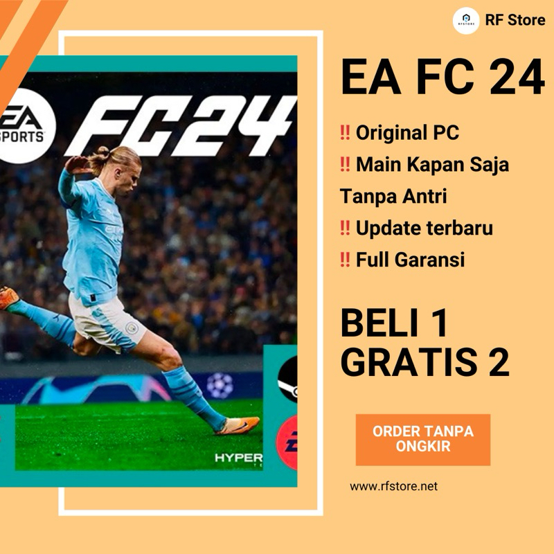 Jual EA FC 24/ FC24/ FIFA 24 Original Game PC | Shopee Indonesia