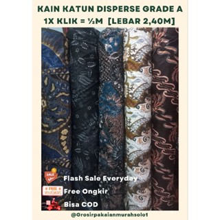 Jual GROSIR BAHAN KAIN KATUN BATIK BAHAN KEMEJA GAMIS ROK LILIT JARIK ...