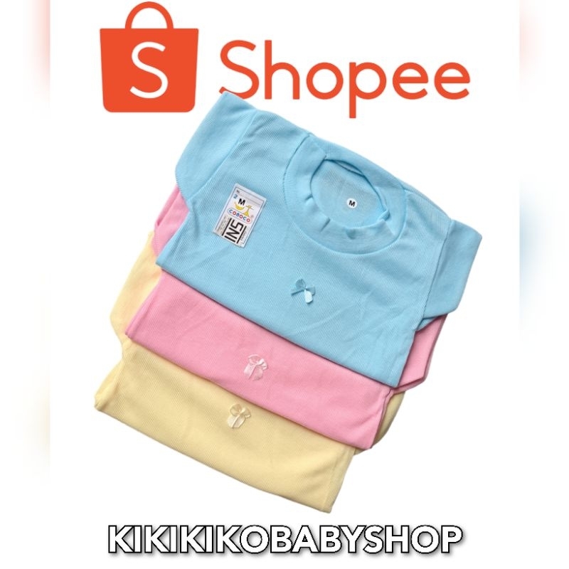 Jual CONOCO ( 6PCS ) KAOS OBLONG BAYI POLOS WARNA MODEL PITA DADA KAOS ...
