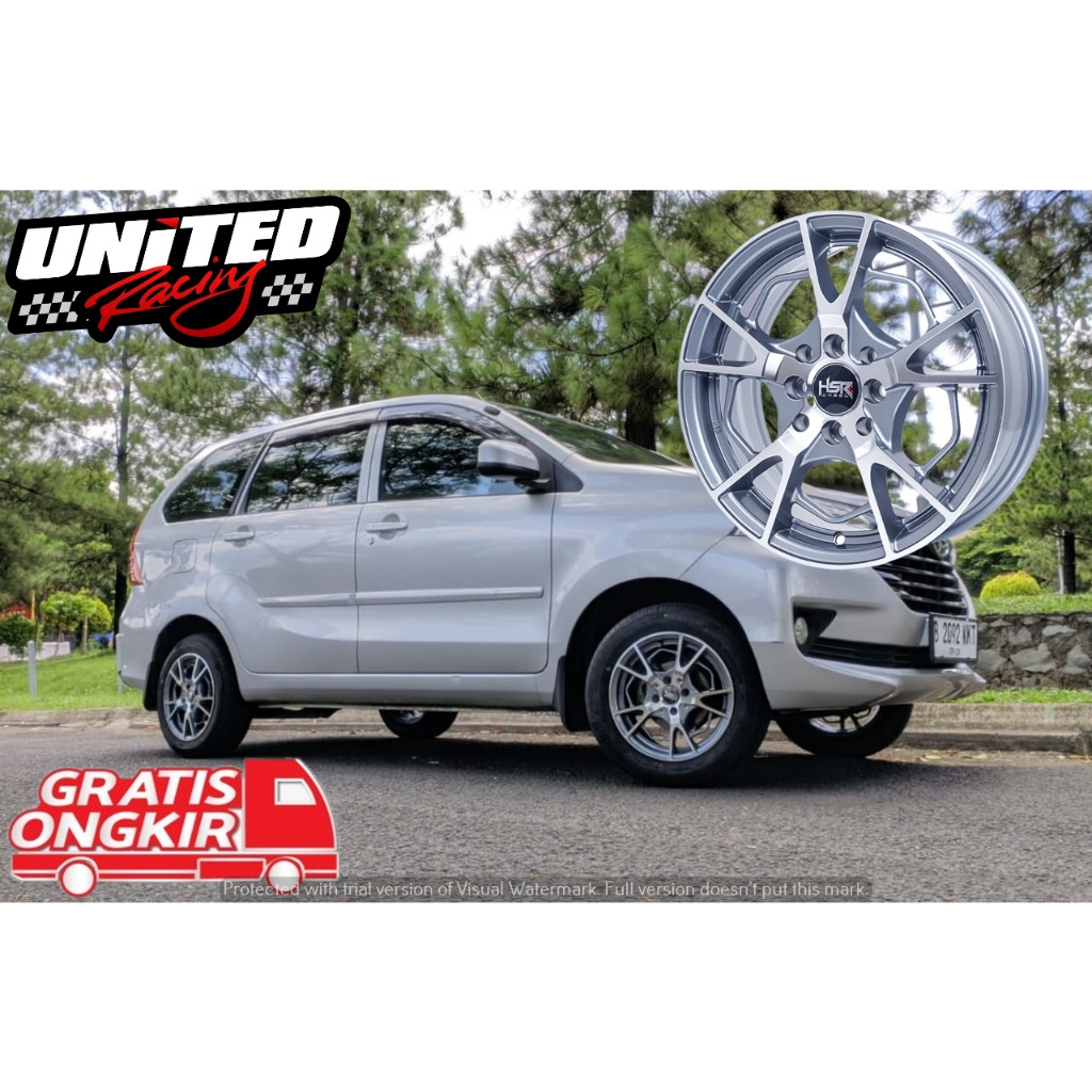 Jual VELG MOBIL AVANZA XENIA RING 15 EXIMIUS R15 GREY POLLISH ET42 ...