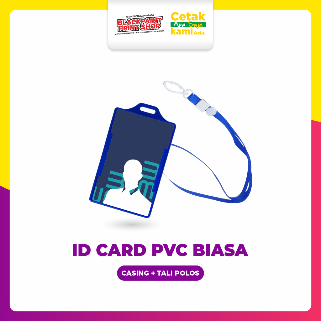 Jual Id Card PVC Biasa / Name Tag | Shopee Indonesia