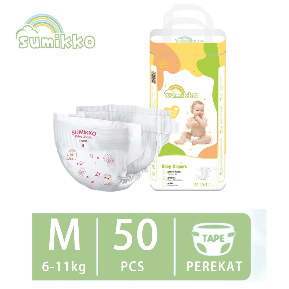 Jual Sumikko Pants Tape Popok Bayi Perekat M50/L50/XL50/XXL50/XXXL50 ...