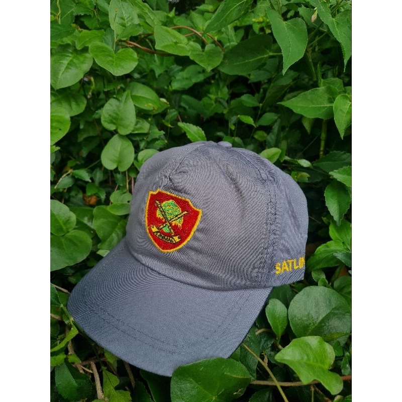Jual Topi Satlinmas Hansip Abu Topi Pdl Murah Terbaik | Shopee Indonesia