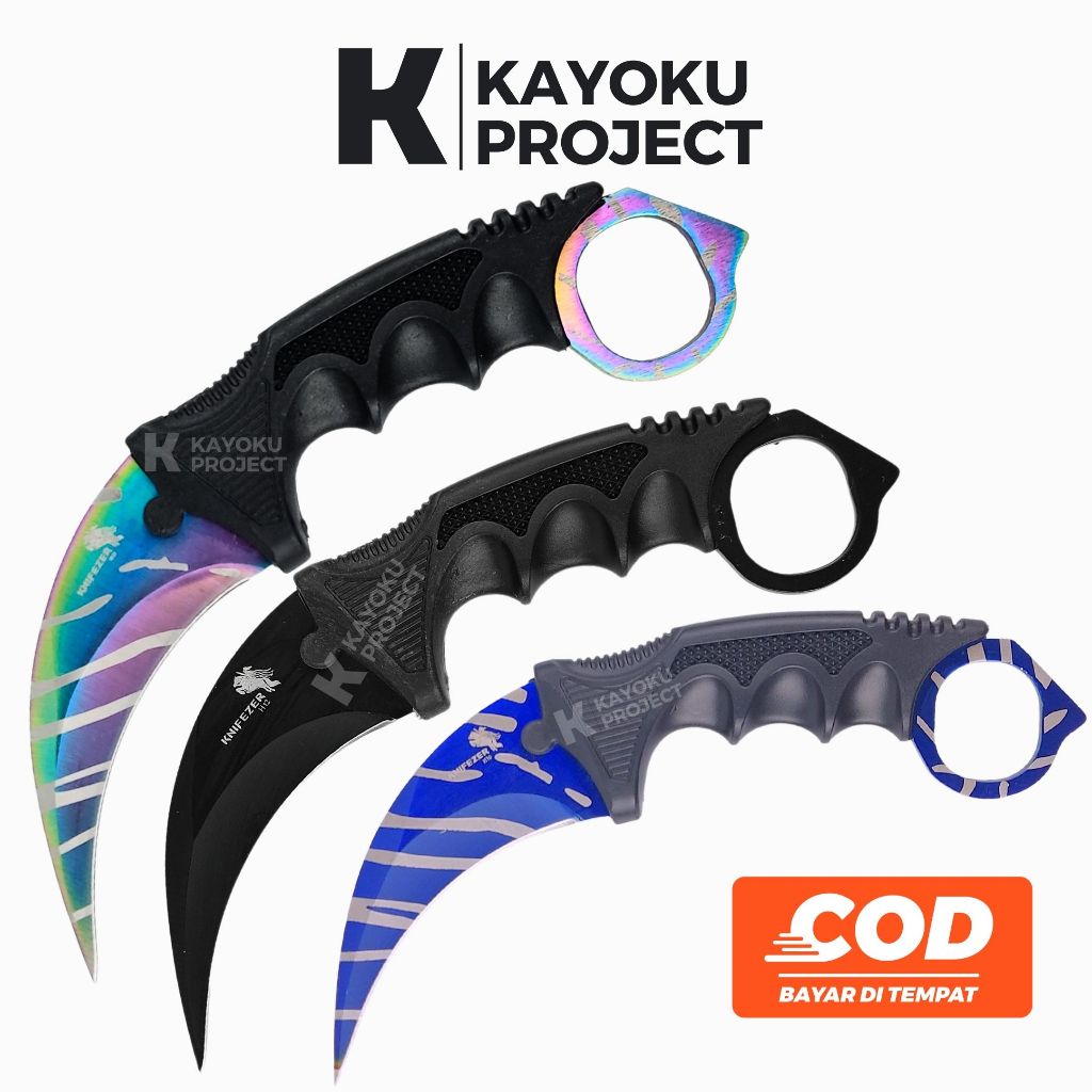 Jual Karambit Cs Go Taktikal Survival / Survival Knife / Kerambit Collector | Shopee Indonesia