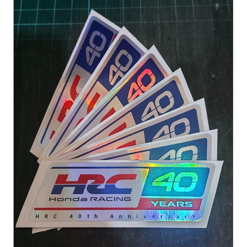 Jual Sticker Special 40th HRC New Version | Shopee Indonesia