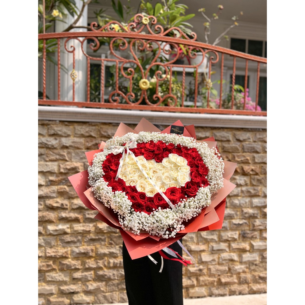 Jual FRESH ROSE BOUQUET 70 STEM - BUKET BUNGA SEGAR 70 TANGKAI FRESH ...