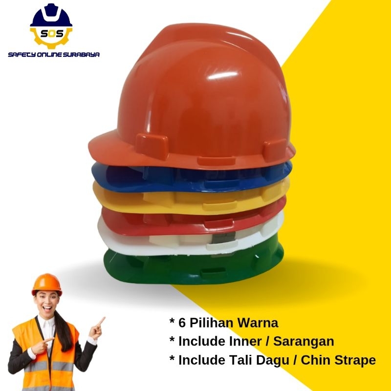Jual HELM SAFETY SNI ASA INNER BIASA /STAZ ON / HELM PROYEK SNI ...