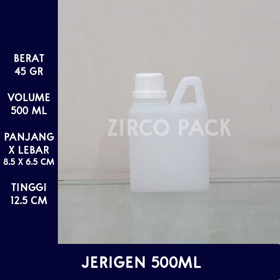 Jual Jerigen 500ml Baru Dengan Flug dan Tutup | Shopee Indonesia