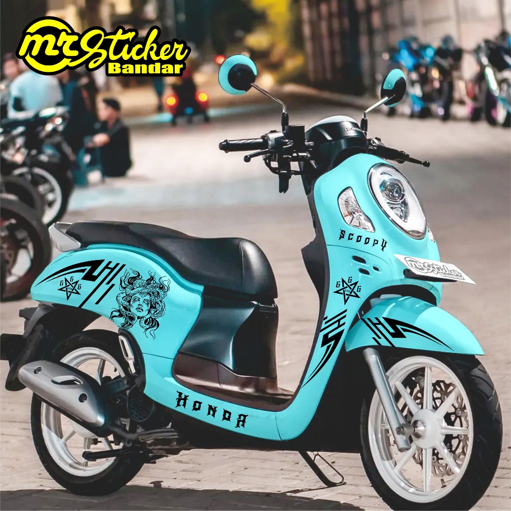 Jual Decal scoopy full body Full Blok Decal Scopy Dekal New Fi 2021 ...