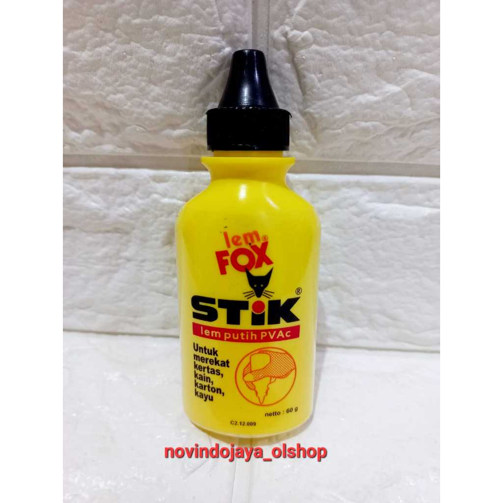 Jual LEM FOX STIK 60GR PEREKAT KERTAS PRAKTIS TERLARIS | Shopee Indonesia