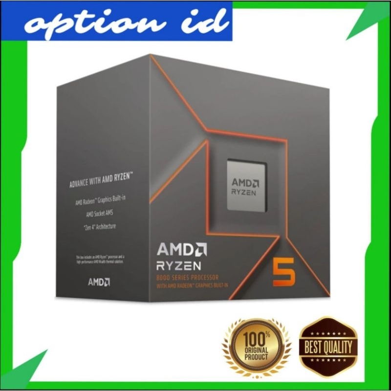 Jual AMD Ryzen 5 8500G Box | AM5 Processor Phoenix2 Zen 4 | Shopee ...