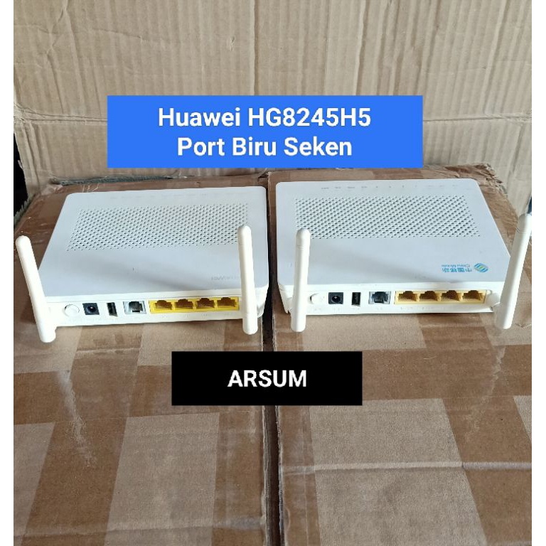 Jual ART M54L Ont HUAWEI HG8245H5 GPON HUAWEI HG8546M XPON Port Biru Firmware Biru | Shopee ...