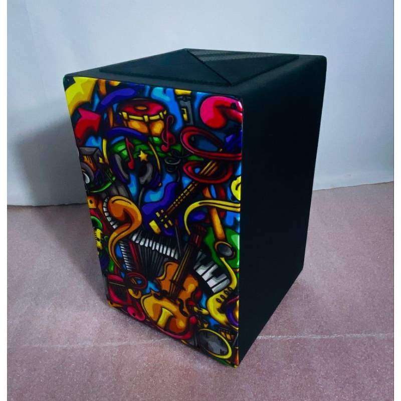 Jual cajon duduk kajon kahon cahon drum box duduk akustik premium motif ...
