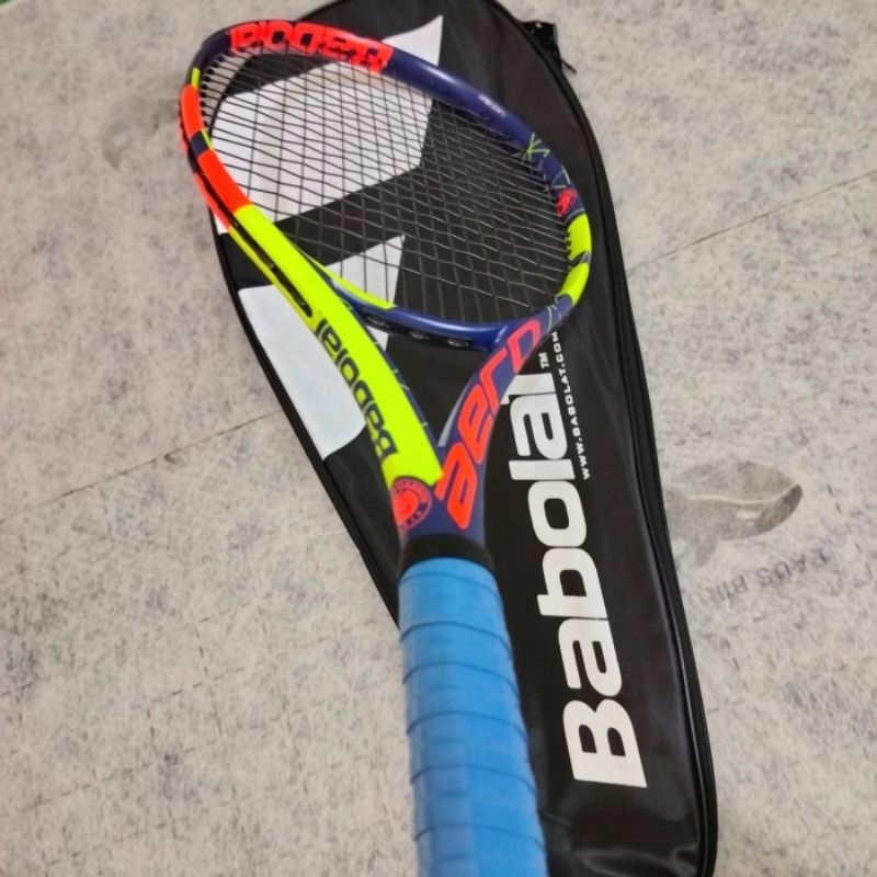 Jual RAKET TENIS BABOLAT AERO PURE DRIVER GARROS SIAP SMASH | Shopee ...