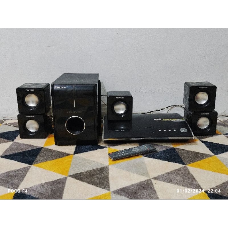 Jual Subwoofer Polytron home theater 5.1 PHT 138c u | Shopee Indonesia
