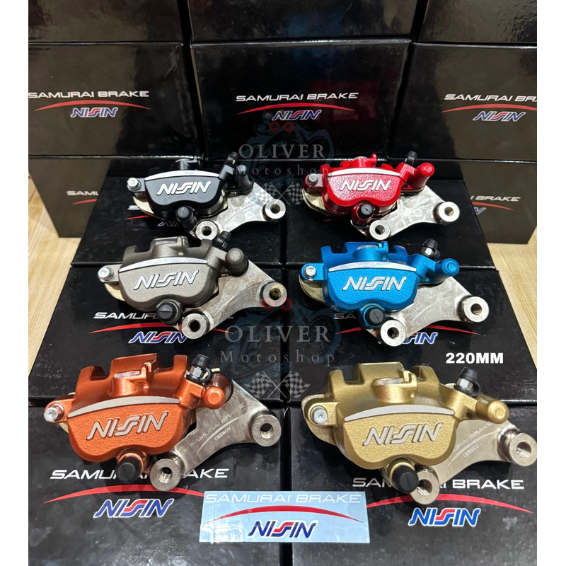 Jual Kaliper Depan Nissin Samurai 2Piston Jupiter Z / FIZR / Nouvo / Rx king / Scorpio / Vega ...