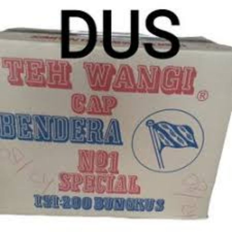 Jual (1dus) Teh Bendera Bubuk @50g*20 pak. satu dus | Shopee Indonesia