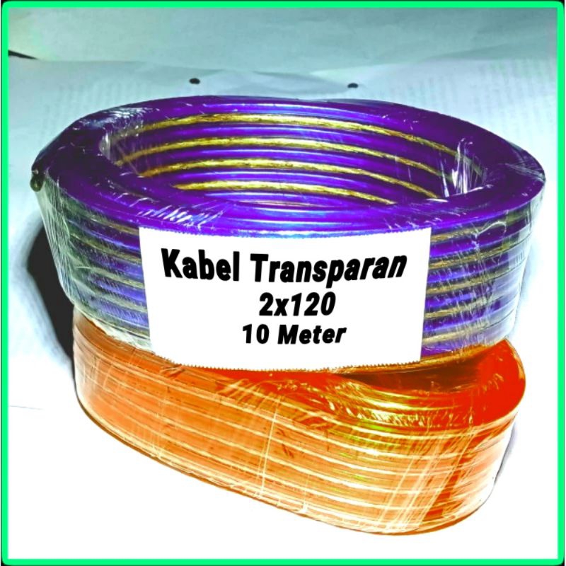 Jual 1 roll KABEL TRANSPARAN 2x30, 2x50 & 2x80 | Shopee Indonesia