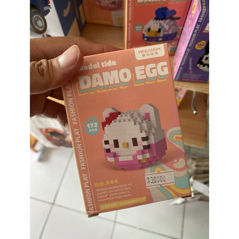 Jual LEGO BRICK LUCU Bricks Toys Model Kartun Building Blok Nano 3D ...