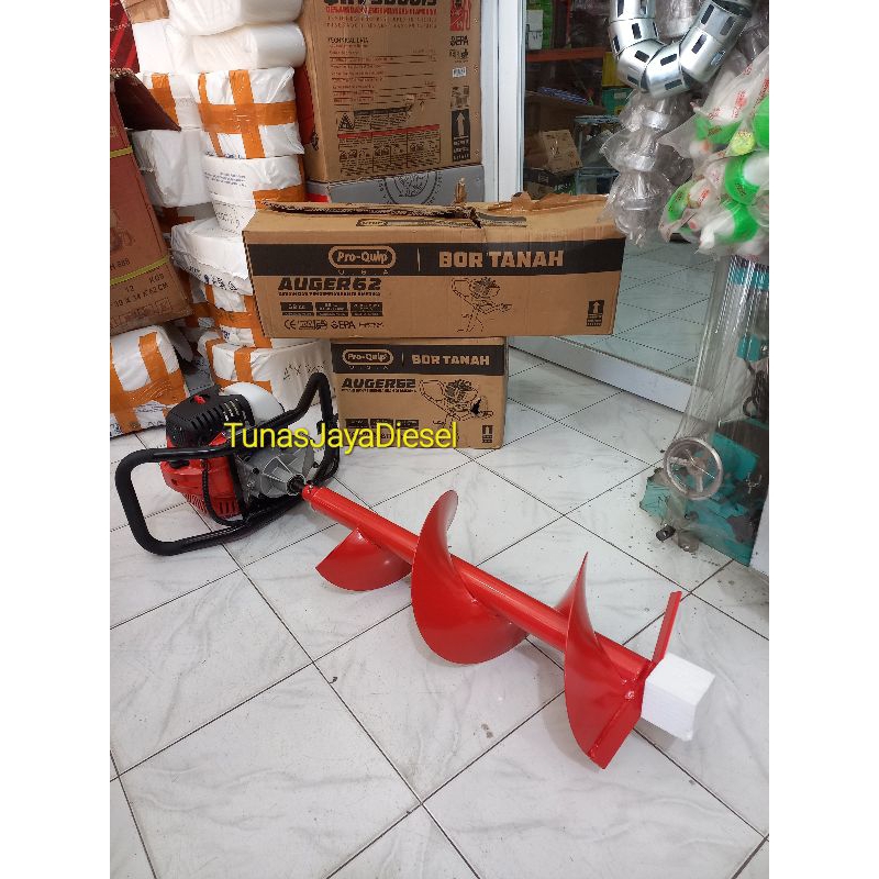 Jual PROQUIP Mesin Bor Tanah 25cm AUGER 62 / Bor Tanah Pro - Quip ...