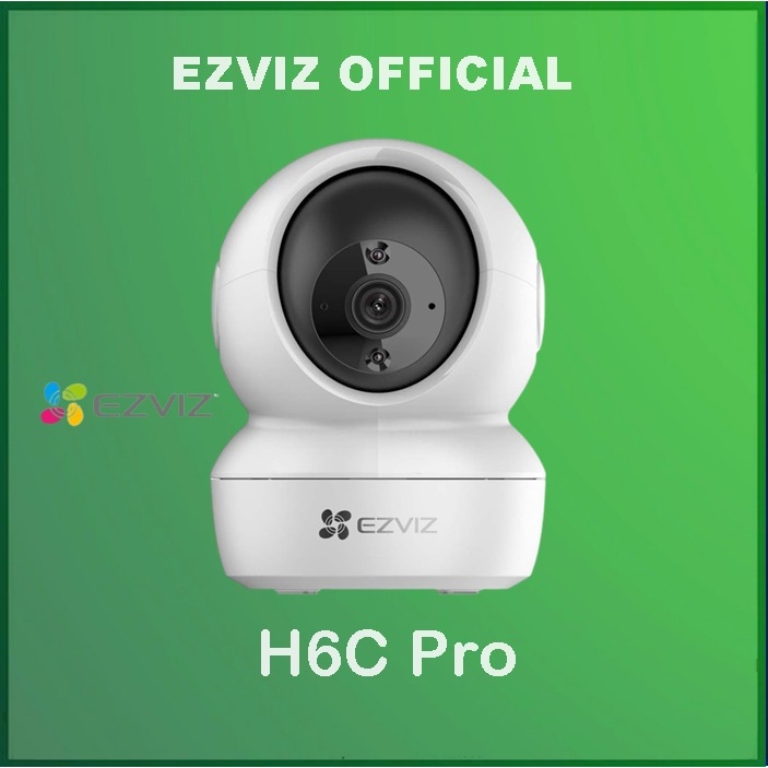 Jual Ezviz H6C Pro 2MP / 4MP (2K+) Smart Home Wifi Camera Pan & Tilt H6 C | Shopee Indonesia