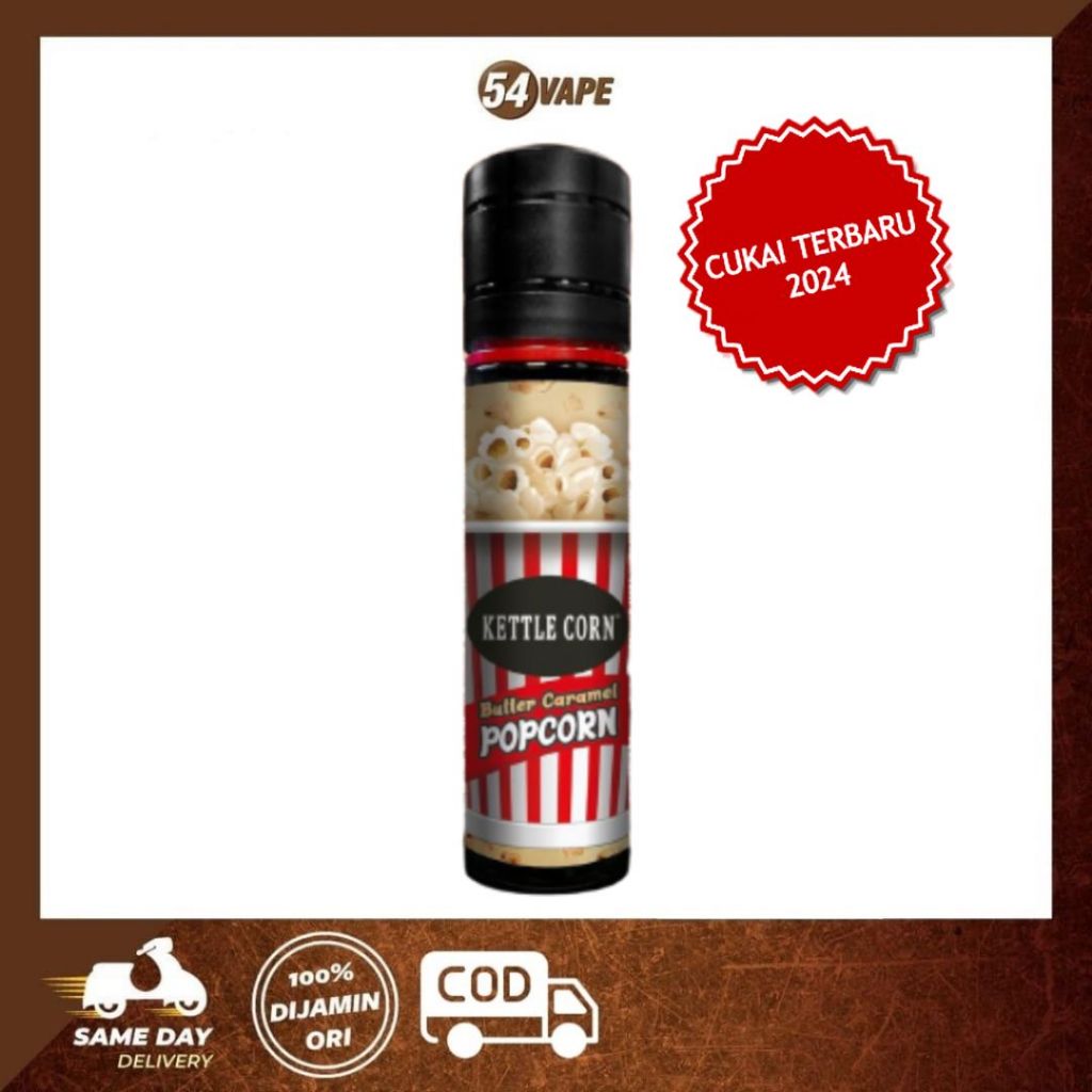 Jual Liquid Kettle Corn Butter Caramel Popcorn 60ml | Shopee Indonesia