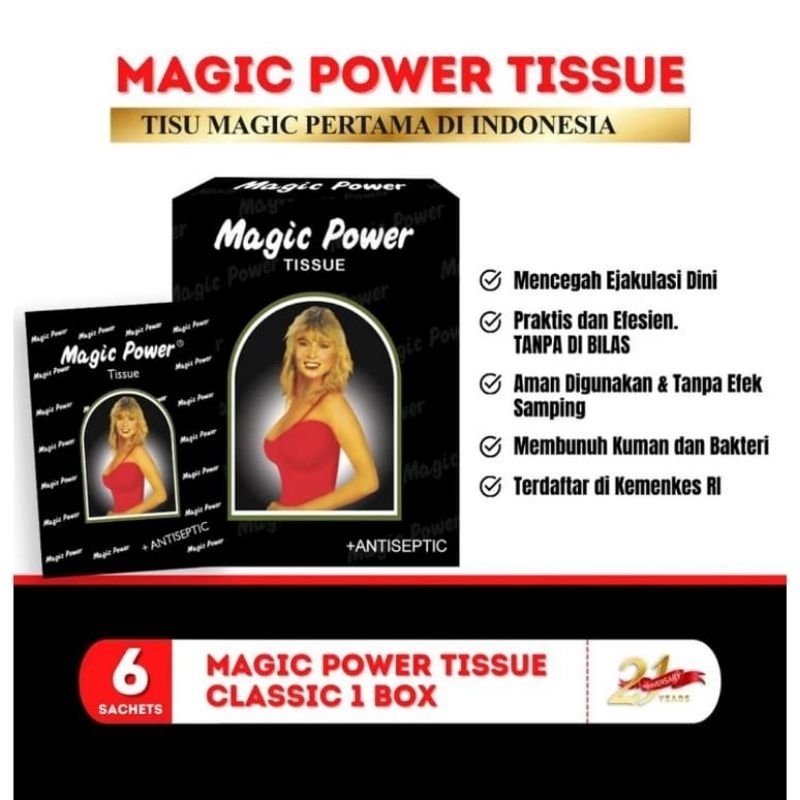 Jual Tissu Magic Power Tissue Classic Original | Shopee Indonesia