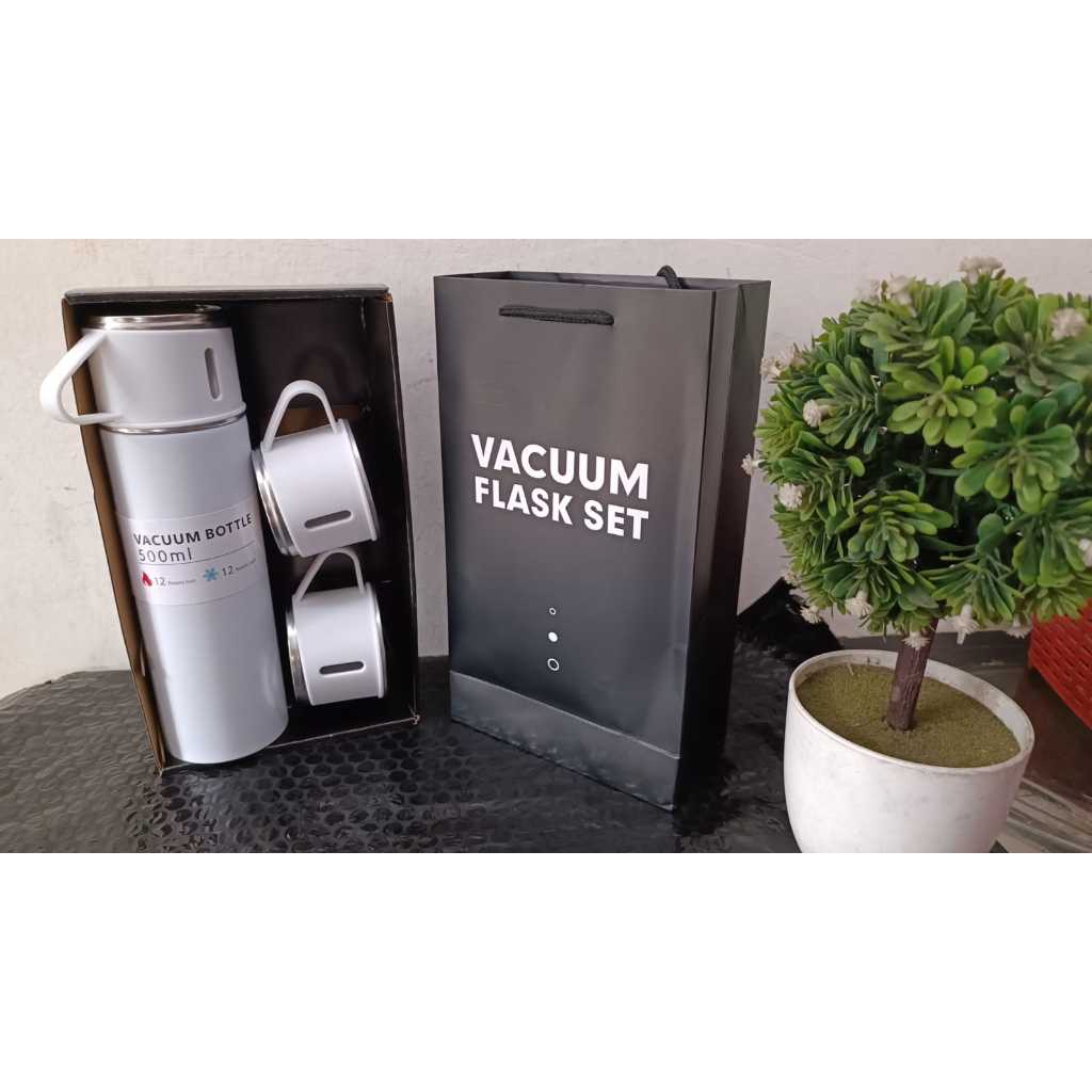 Jual Thermos Tumbler Botol Minum Set Souvenir Vacuum Flask Set Hampers ...