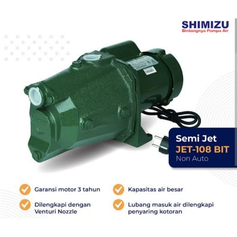 Jual pompa air semi jet shimizu(JET-108 BIT) | Shopee Indonesia