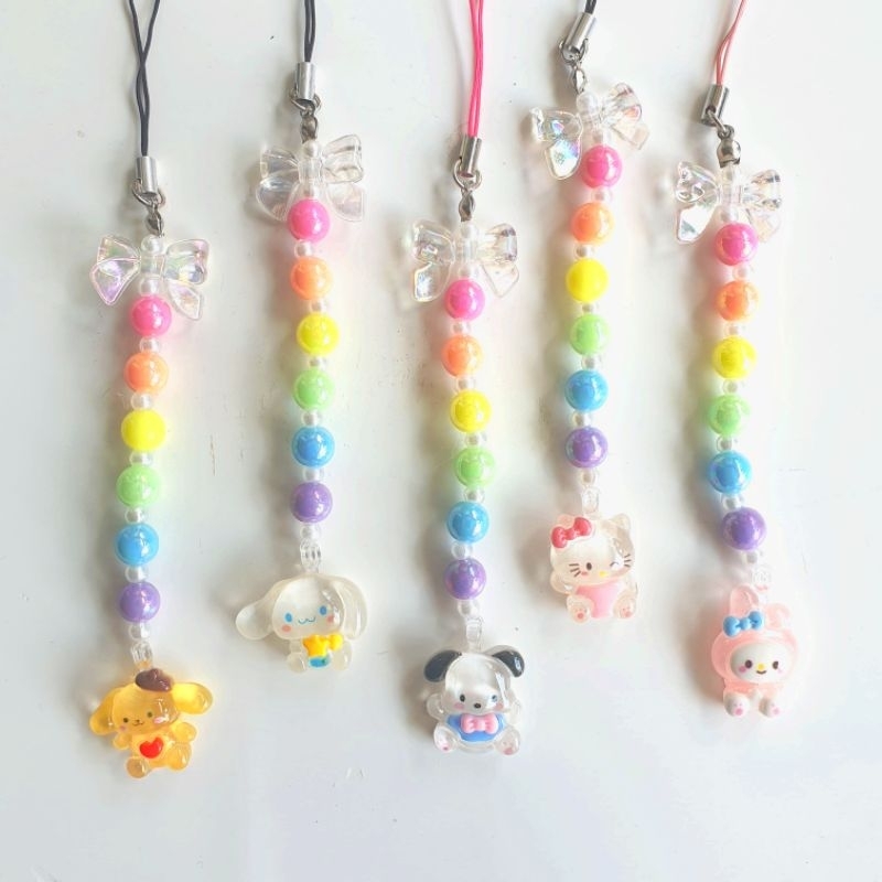 Jual Phone Strap Sanrio Cinamon Roll | Tali HP Gantungan HP Kuromi ...