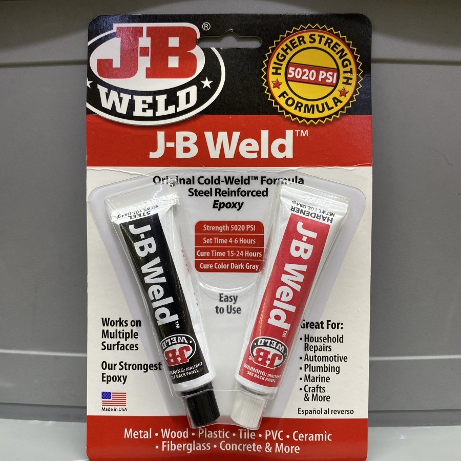 Jual jb weld epoxy jb weld orginal tahan panas | Shopee Indonesia