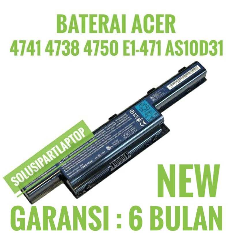 Jual batre baterai laptop acer 4349 4738 4739z 4741 E1-421 E1-431 4738Z ...