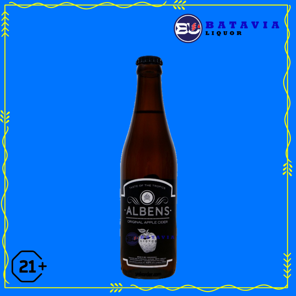 Jual Albens Apple Cider Beer Original 330ml | Shopee Indonesia