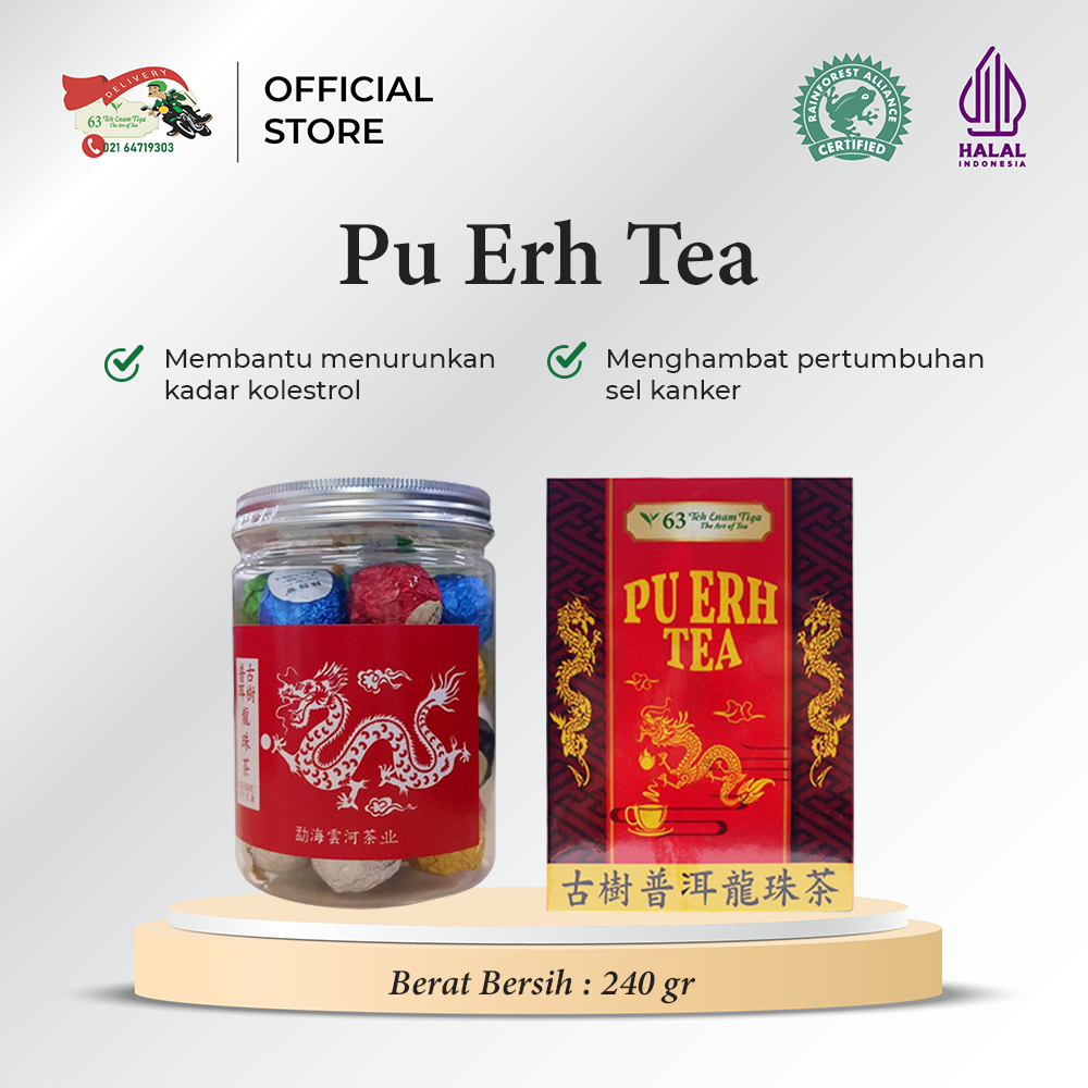 Jual Teh 63 Pu Erh Tea | Shopee Indonesia